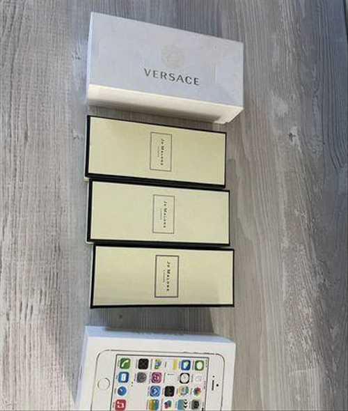 Коробки jo malone iPhone 5s versace