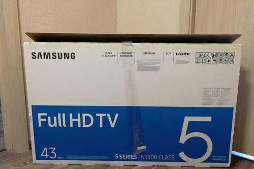 Коробка от телевизора Samsung 43 дюйма