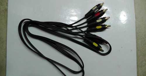 Продам провода с разъёмами RCA и Mini-Jack 3,5 мм
