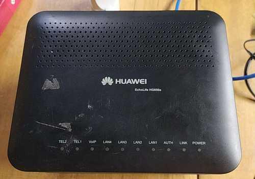 Оптический gpon маршрутизатор huawei hg850a