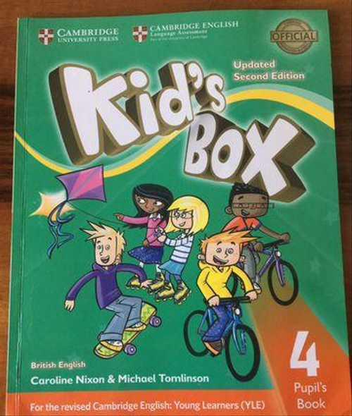 Kids box, 4 класс, учебник