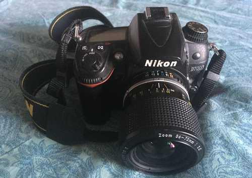 Фотоаппарат Nikon D7000 kit + объективы