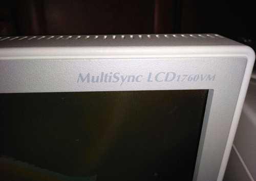 ЖК-монитор с динамиками NEC MultiSync LCD1760VM
