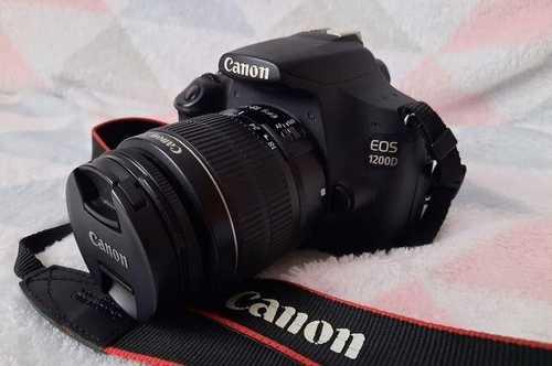Продам фотоаппарат Canon EOS1200D kit 18-55