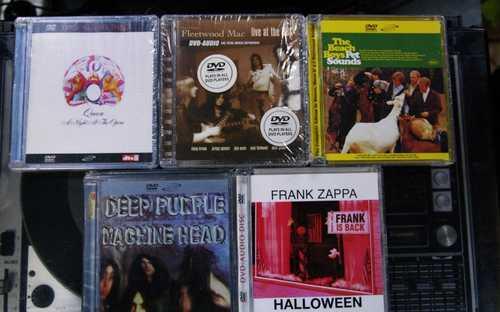 DVD Audio фирменные диски zappa deep purple