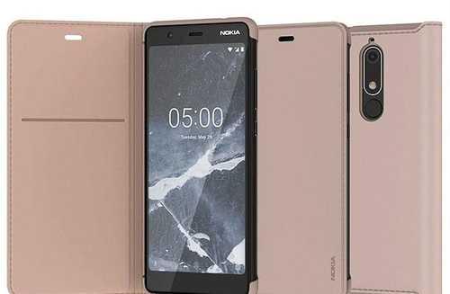 Оригинал Чехол-книжка Nokia FlipCover на Nokia 5.1