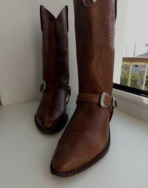 Сапоги-казаки со шпорами callaghan. США. Кожа.38 р