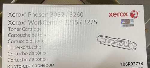 Картридж Xerox 106r02778