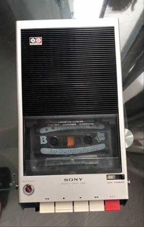 Винтажная sony tapecorder tc 110 bt