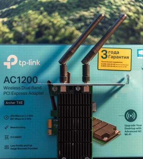 Wi-Fi адаптер TP-link Archer T4E (AC1200)