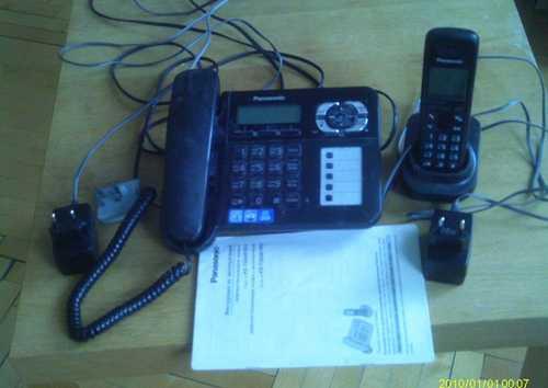Телефон цифровой модель KX-TG6461RU Panasonik