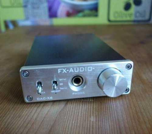Цап и усилитель для наушников FX-Audio DAC-X6