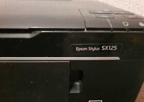 Мфу Epson Stylus SX125