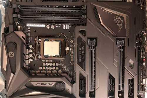 I7 6700k+ мат. плата Asus maximus IX Formula Z270