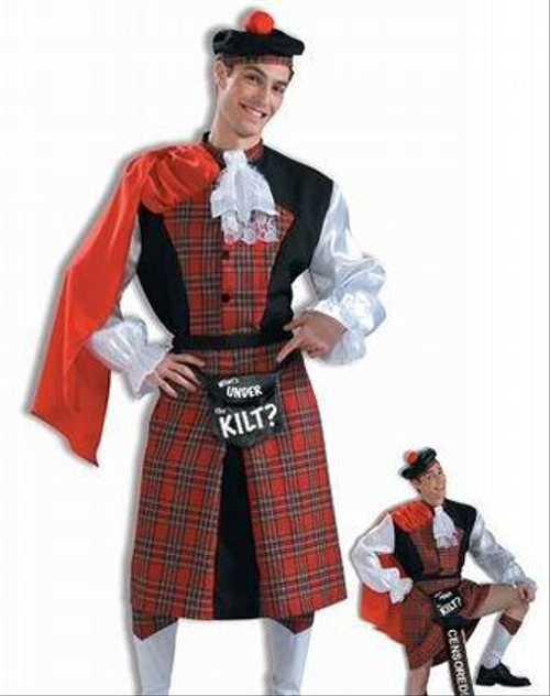 Мужской карнавальный костюм Шотландец с сюрпризом
