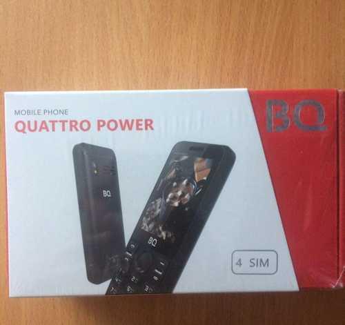 Телефон BQ 2812 quattro power 4 сим (sim)