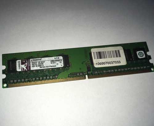 Оперативная память Kingston DDR2 512mb