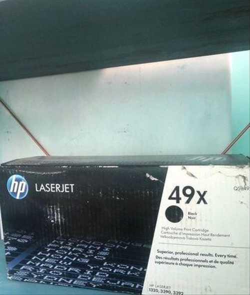 Новый картридж HP 49X (Q5949X)