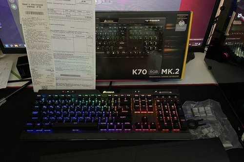 Клавиатура Corsair K70 RGB MK.2
