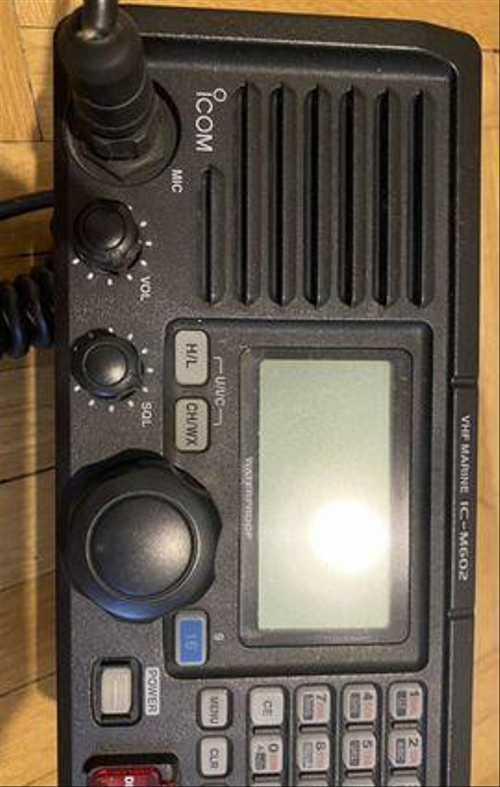 Морская рация icom ic-m602