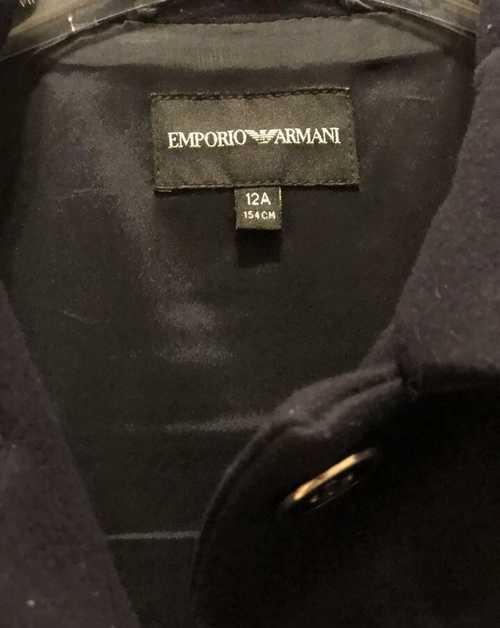 Детское пальто Emporio Armani (демисезон)