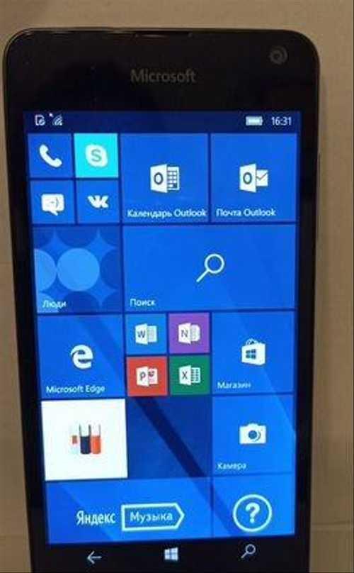Телефон Microsoft lumia 650