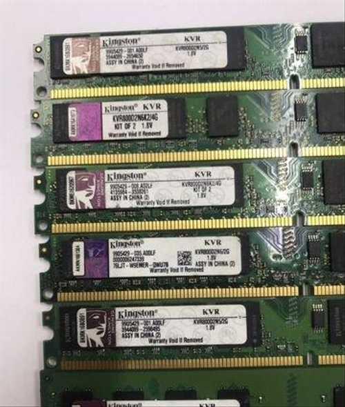Оперативная память DDR2 2Gb с гарантией