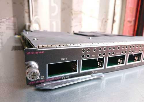 Модуль Cisco WS-X6708-10GE