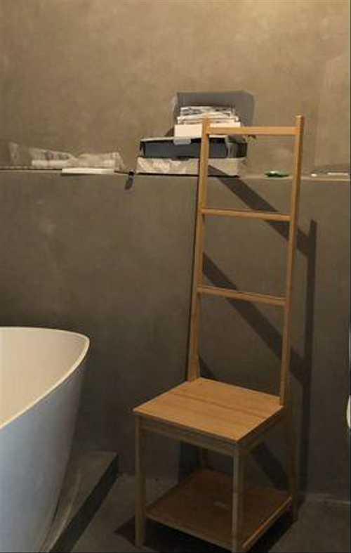 Рогрунд Стул с держателями д/полотенец IKEA