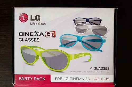 3D очки для телевизоров LG