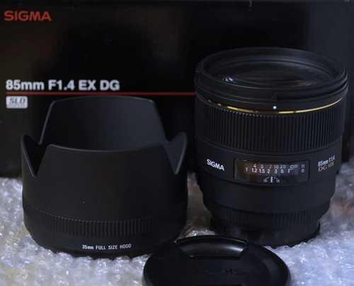 Sigma AF 85mm f/1.4 EX DG HSM (Sony-A)