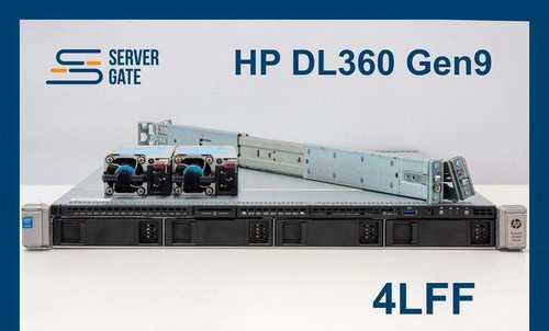 Сервер HP DL360 Gen9 4LFF 2x E5-2640v3 64GB P440