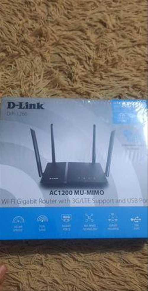 Wi-Fi роутер D-link DIR-1260