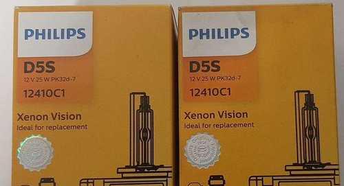 Ксеноновая лампа philips D5S