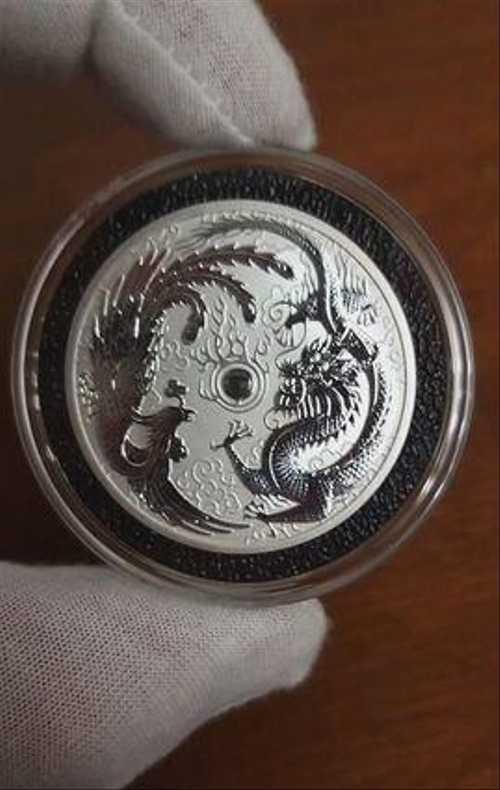 Серия серебряных монет Дракон (китайские мифы и ле
