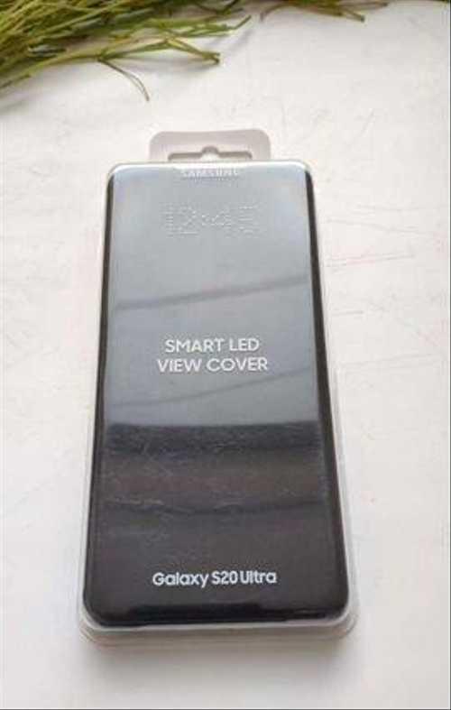Samsung s20 ultra чехол smart led view cover