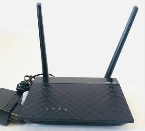 Wi-Fi роутер asus RT-N11P, черный (Без коробки)