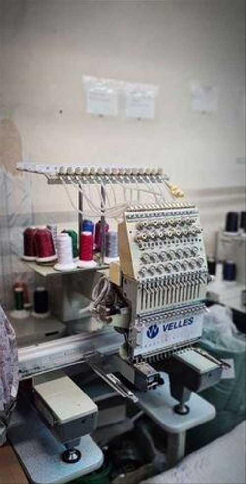 Промышленная вышивальная машина velles