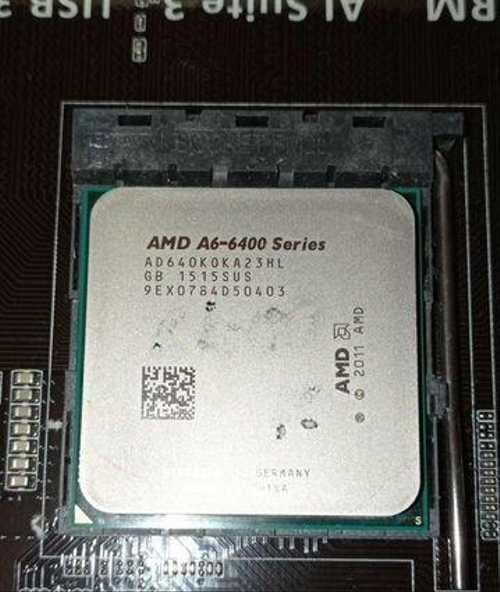 Процессор A6-6400K сокет FM2+