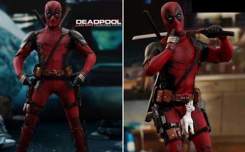 Hot toys Deadpool MMS490 Дэдпул фигурка игрушка