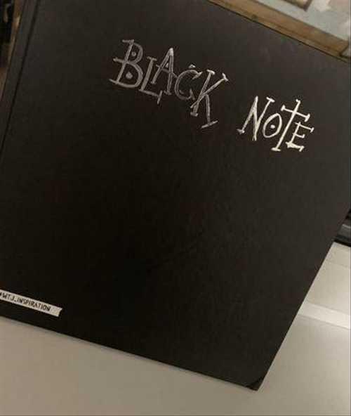 Альбом из черных листов Black note