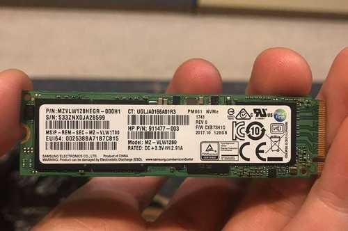 SSD M2 samsung 128 GB