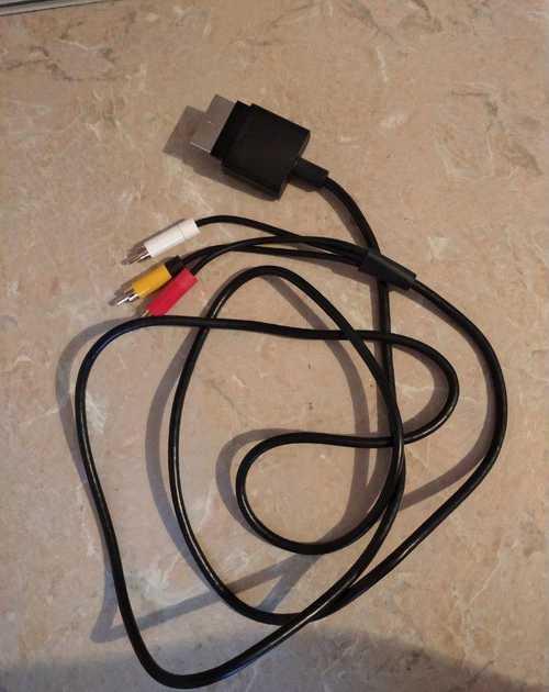 Xbox 360 composite av cable
