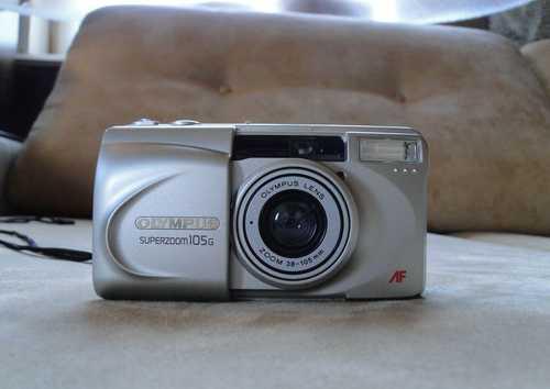Пленочный фотоаппарат olympus superzoom 105G