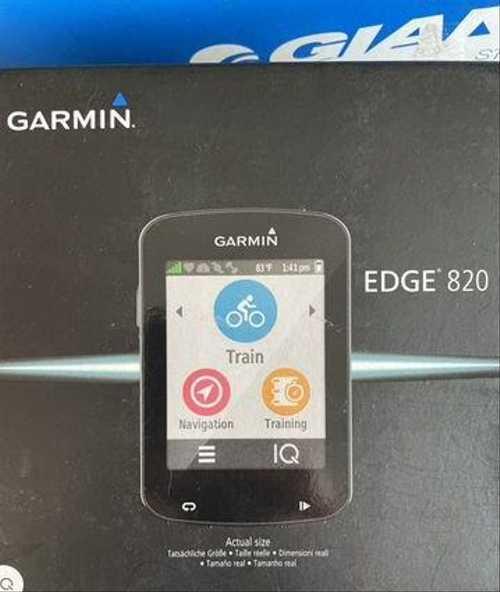 Garmin edge 820