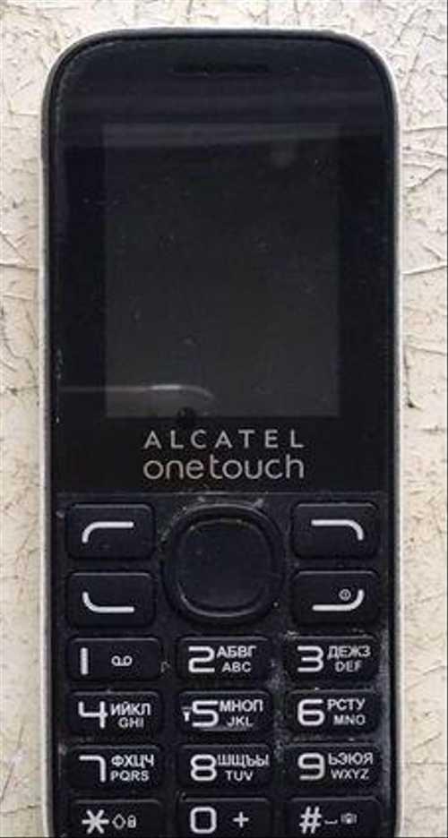 Alcatel OT-1052D Dual Sim, Black Pure White