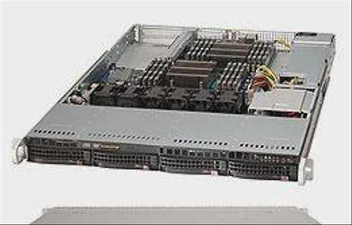 Сервер SuperMicro SYS-6017r-NTF 1u 600w