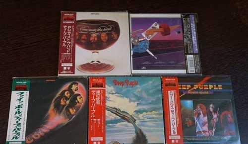 Deep Purple коллекция альбомов. Цены снижены