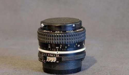 Объектив Nikon 28mm f/2.8 AI-s