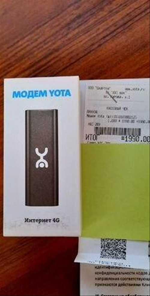 Модем yota 4G